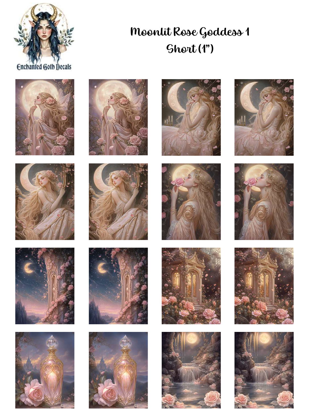 Celestial – Enchanted Goth Decals