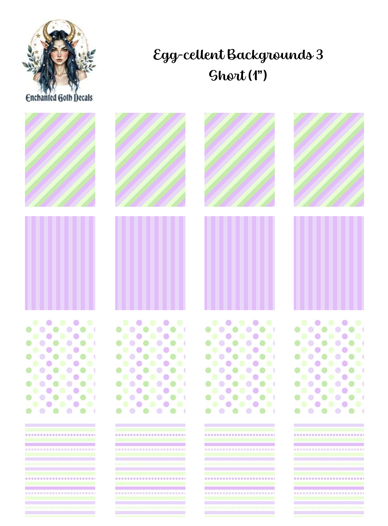 Background Patterns – Enchanted Goth Decals